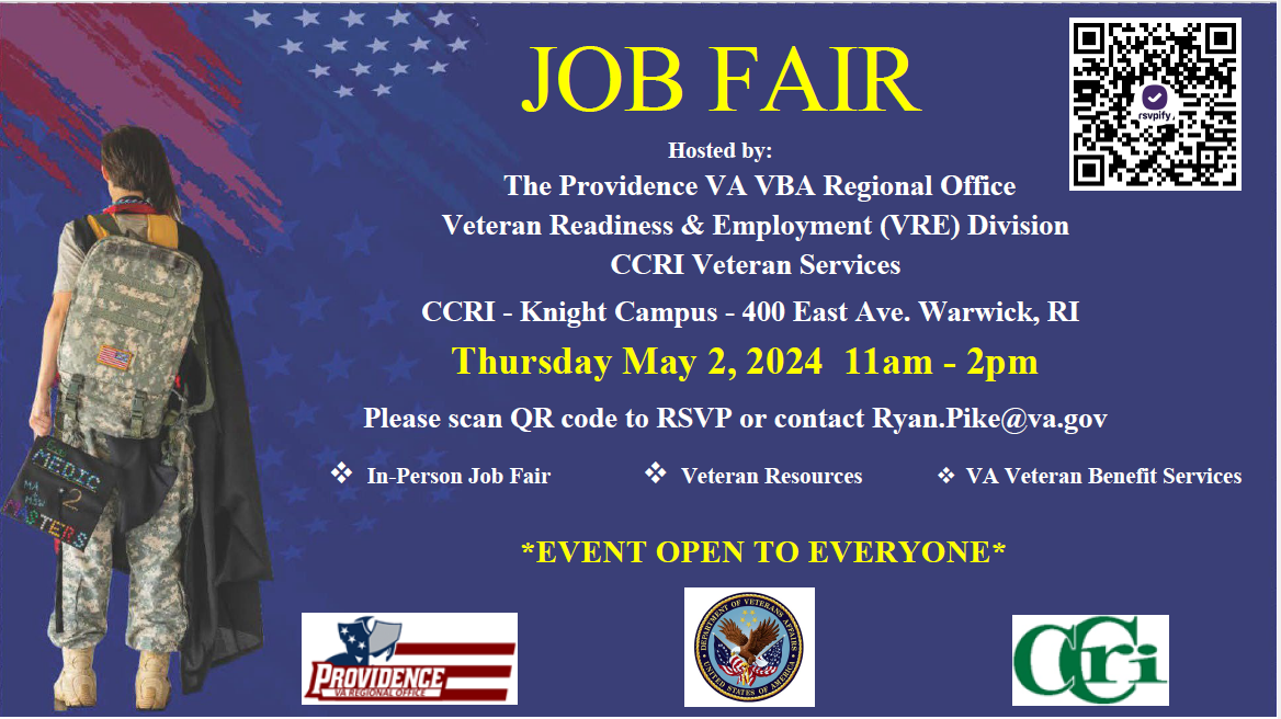 VA Job Fair | Rhode Island -Office of Veterans Services