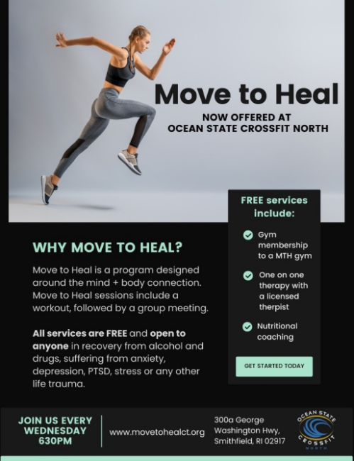 Move To Heal: Every Wednesday at 6:30pm | Rhode Island -Office of ...